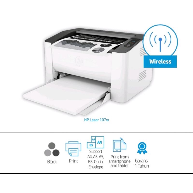 Jual Printer hp laser 107 W Murah | Shopee Indonesia