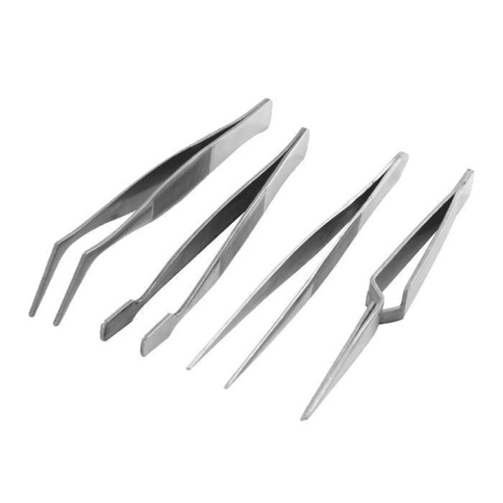 Jual Pinset Set Professional - Pinzet Stainless Pinset Lurus Tweezer ...