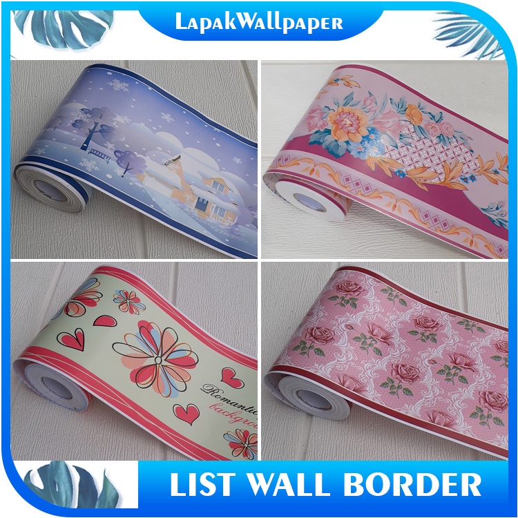 Jual Sticker Border List Tembok ukuran 10cm x10m promo murah LW ...