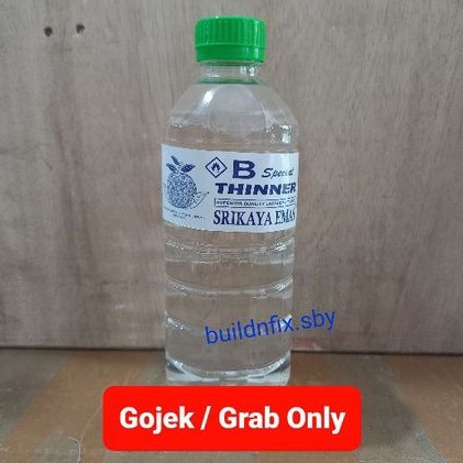 Jual Thinner B Special Srikaya Emas 1/2L / Pengencer Cat | Shopee Indonesia
