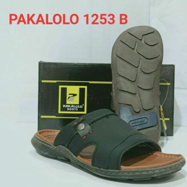 Jual SANDAL PRIA KULIT ASLI ORIGINAL PAKALOLO 1253 b | Shopee Indonesia