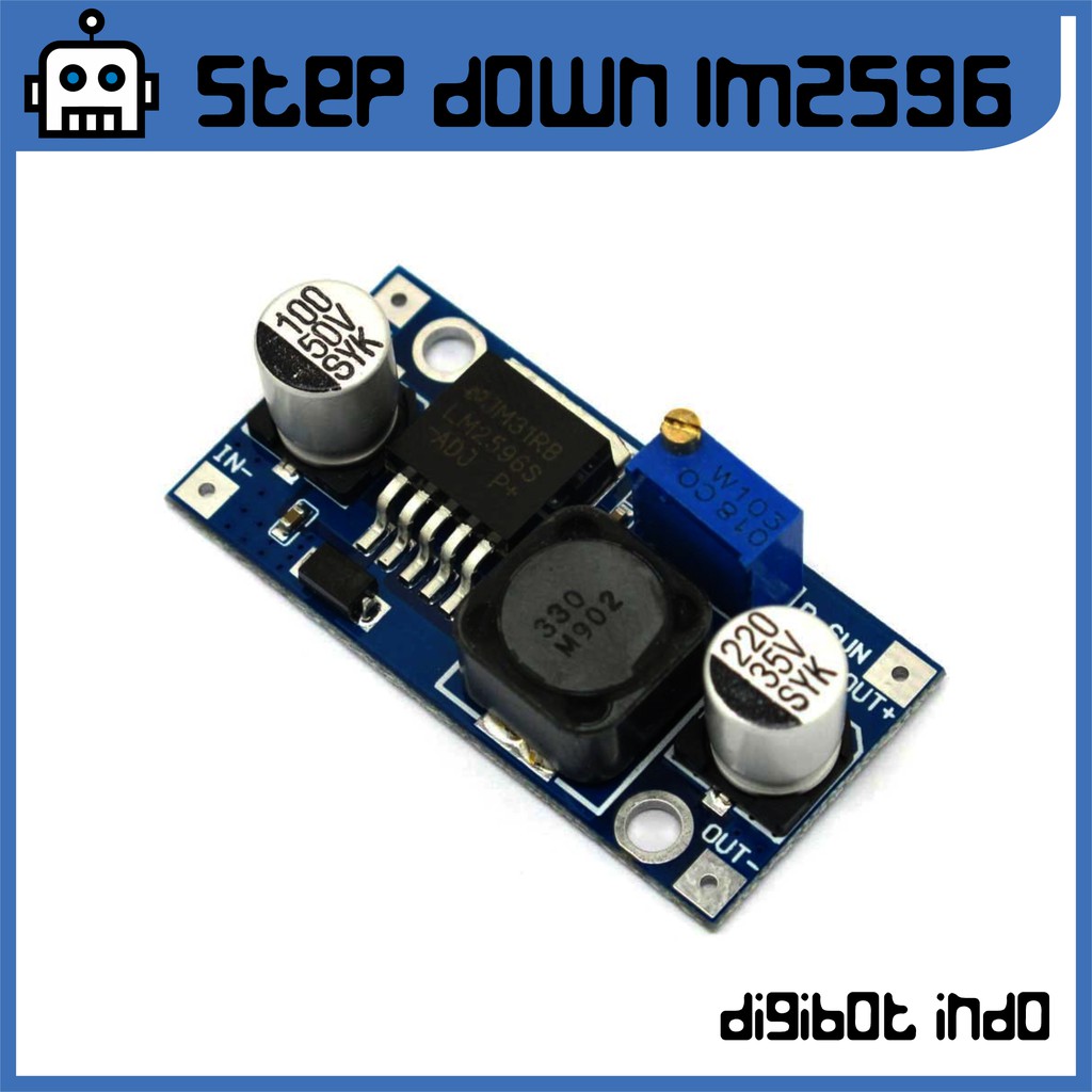 LM2596 Modul DC Step Down - LM | Shopee Indonesia