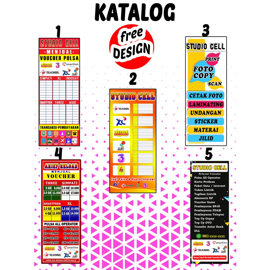 Jual Cetak X Banner Benner Konter Conter Pulsa Wedding Weding Wisuda ...