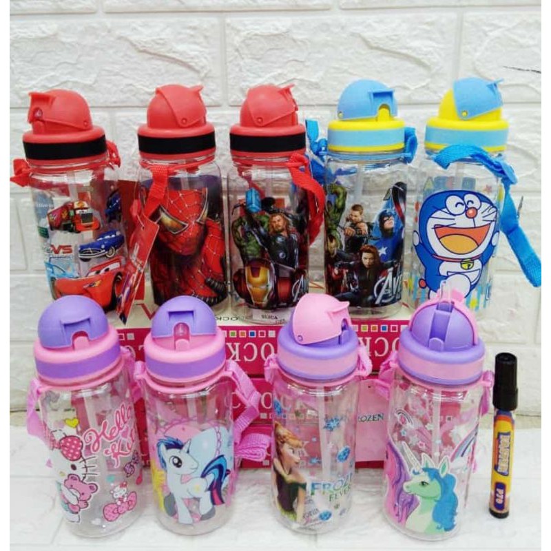 Jual Botol Minum Anak Karakter 350ml BPA FREE -Botol 3675 | Shopee Indonesia