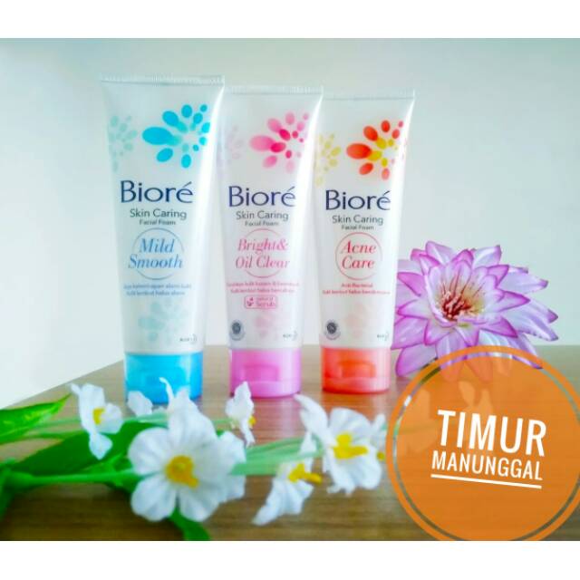 Jual Biore Skin Caring Facial Foam | Shopee Indonesia