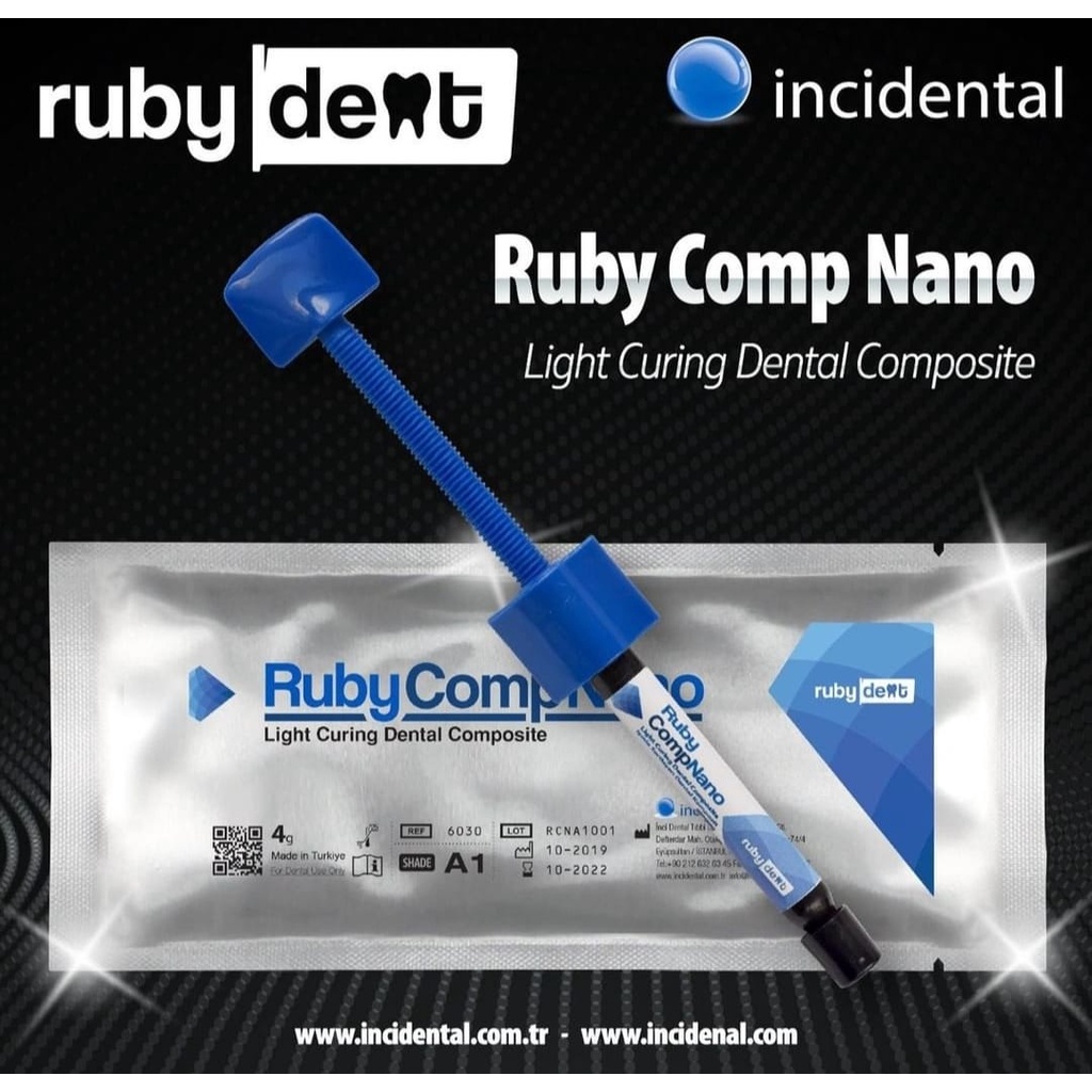 Jual Dental Composite Ruby Comp Nano Veneer EW (Extra Bleach) | Shopee Indonesia