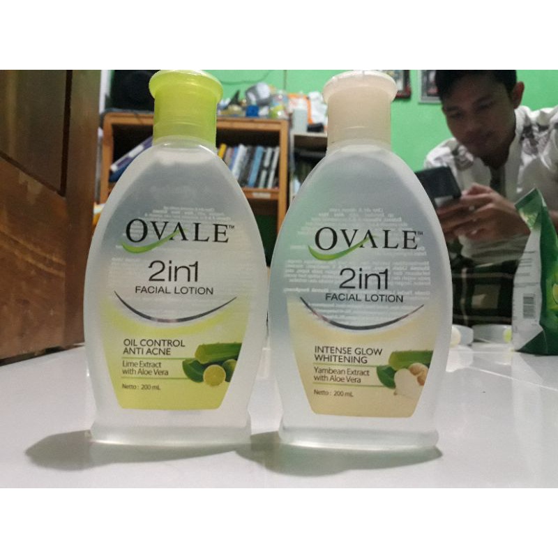 Jual OVALE 2 IN 1 FACIAL LOTION 200ML | Shopee Indonesia