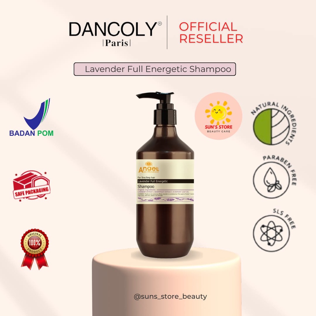 Jual Dancoly (Angel en Provence) Lavender Full Energetic Shampoo 400ml ...