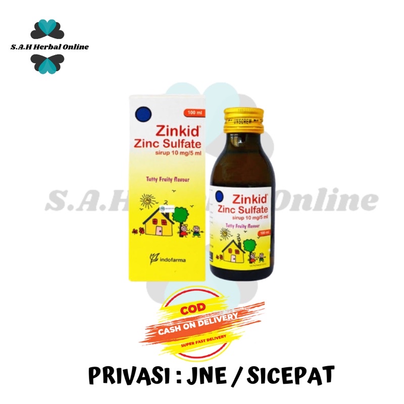 Jual Zinkid Sirup 100ml | Shopee Indonesia