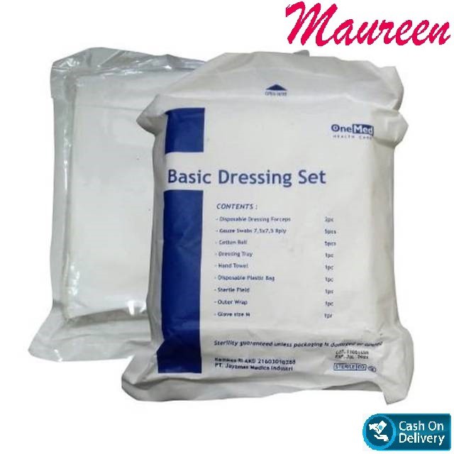 Jual [ COD] Basic Dressing BD Set Onemed Rawat Luka Sekali Pakai ...