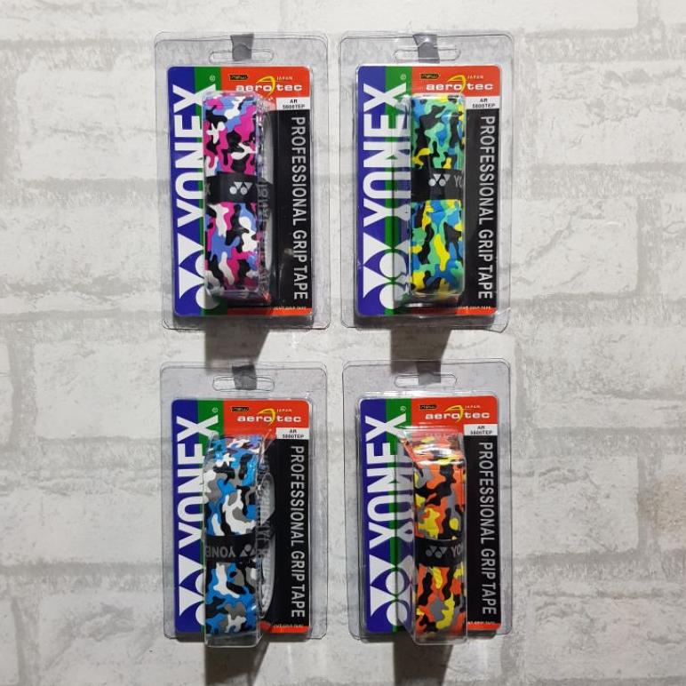 Jual Grip Yonex Marble Army Aerotec Japan AR5800TEP TEBAL|100% Original ...