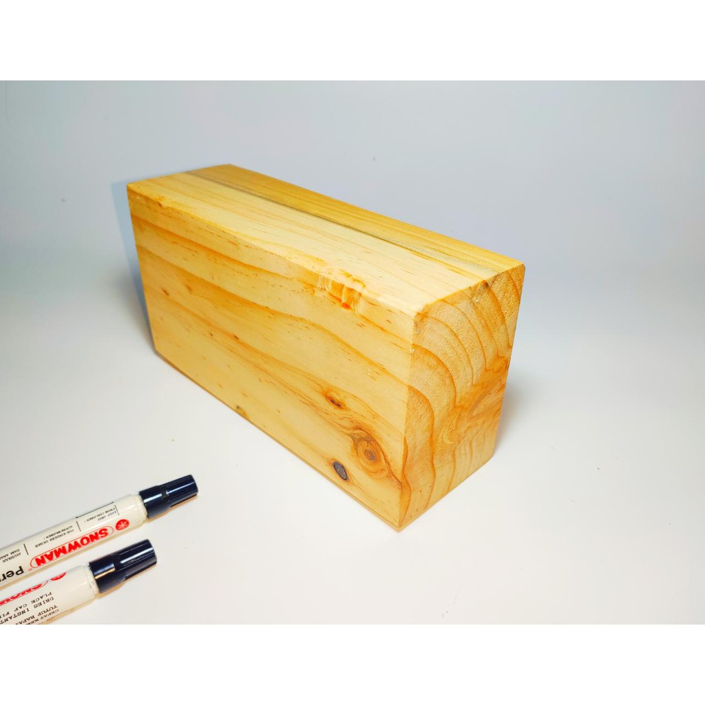Balok yoga kayu solid Wooden Yoga block kayu jati belanda pinus ...