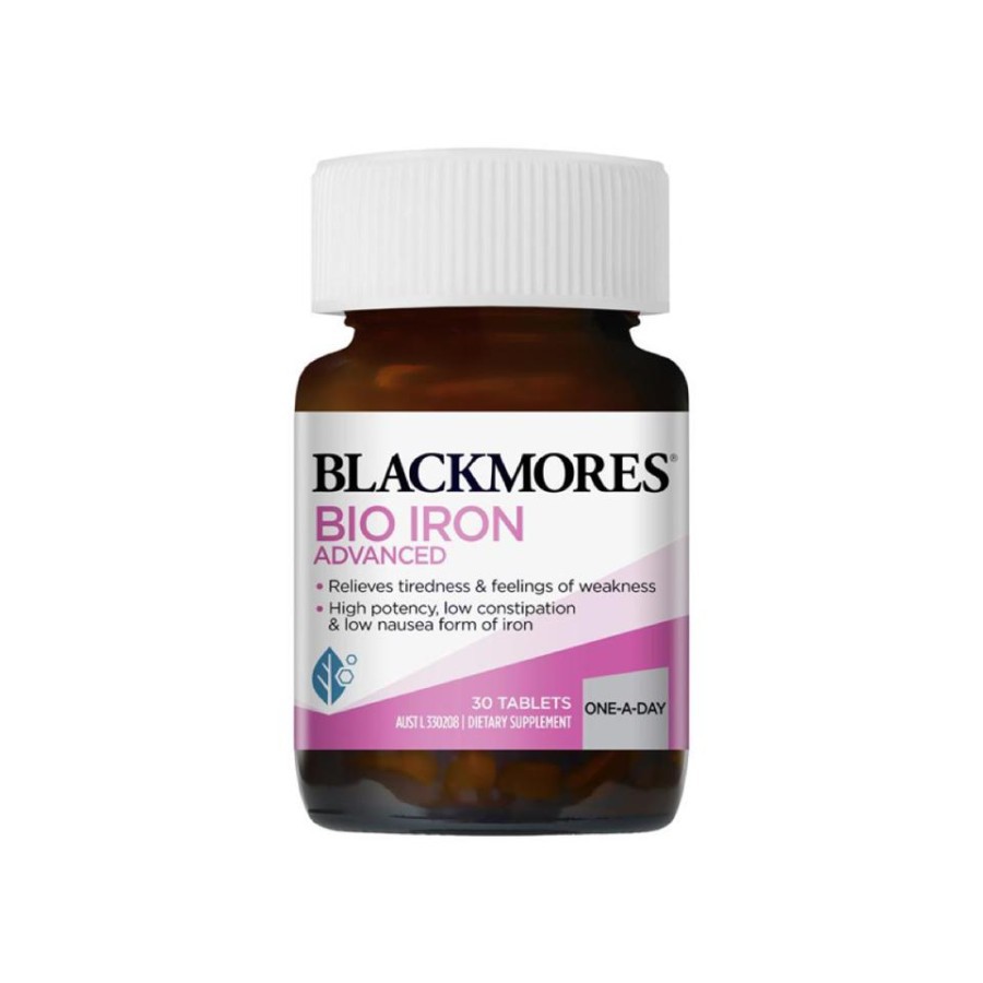 Jual Blackmores Bio Iron Advanced 30 Tablets | Shopee Indonesia