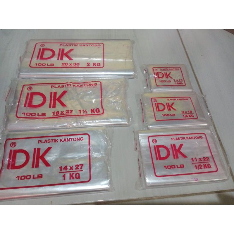 Jual Plastik BENING DK 1 ons, 1/4 kg, 1/2 kg, 1 kg, 1,5 kg, 2 kg, 3 kg HARGA MURAH | Shopee ...