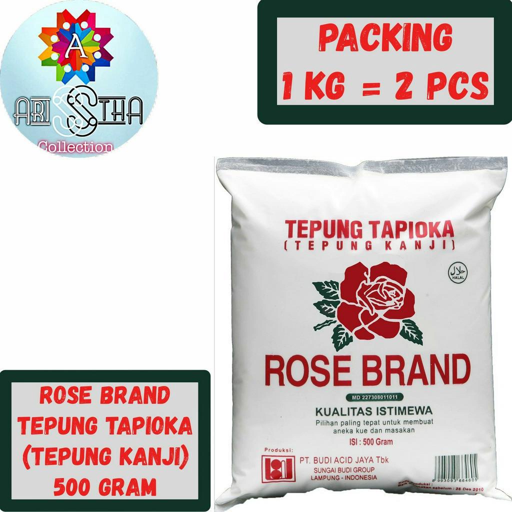 Jual Rose Brand Tepung Tapioka - Tepung Kanji - 500 Gram | Shopee Indonesia