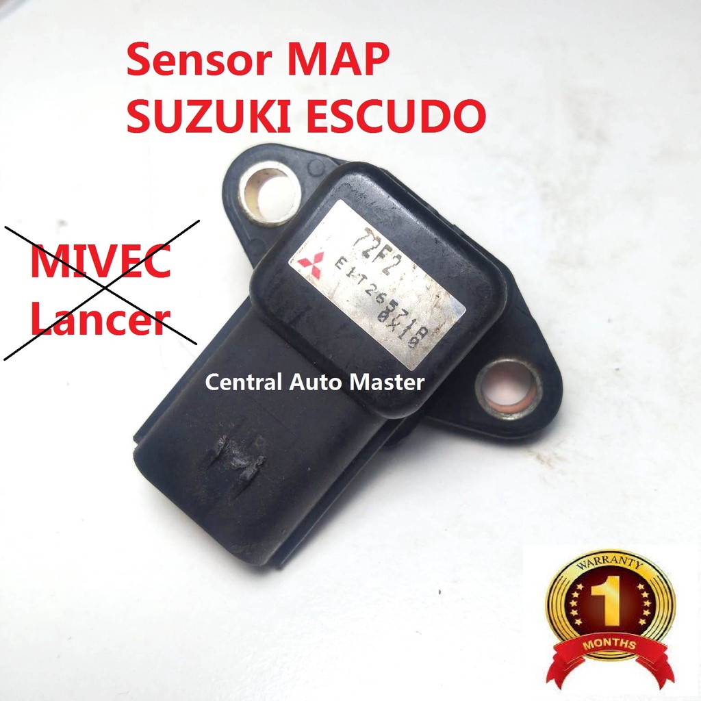 Jual SENSOR MAP VACUM SUZUKI ESCUDO E1T26571A VITARA copotan ori ...