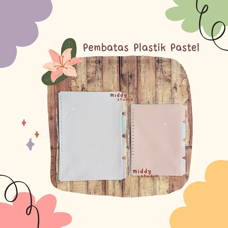 Jual PEMBATAS BINDER PLASTIK SOFT READY 20r,26r - A5/B5 | Shopee Indonesia