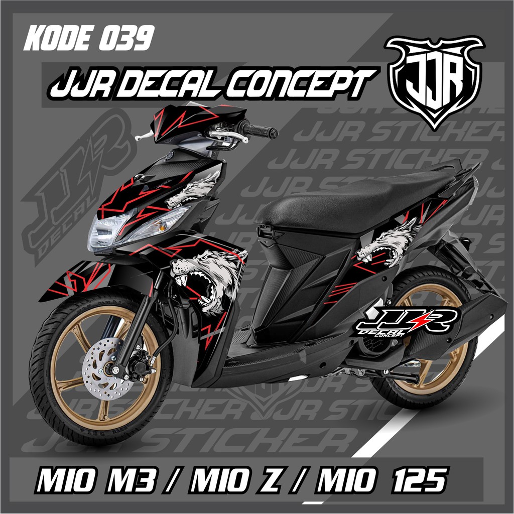 Jual Stiker Decal YAMAHA MIO M3-MIO 125-MIO Z FULL BODY sticker decal ...