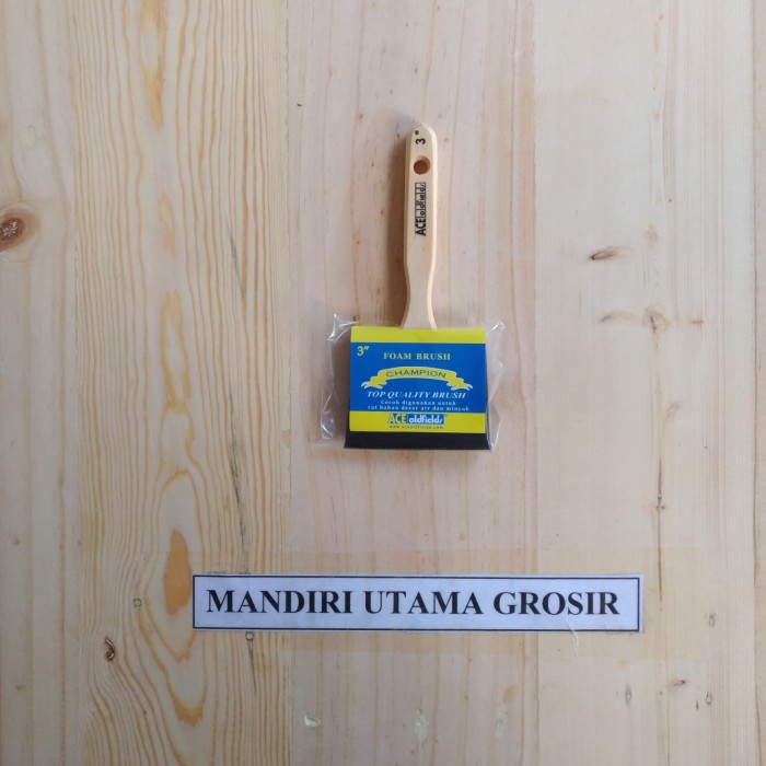 Jual kuas busa 3 inch cat waterbased biovarnish ACE Oldfields | Shopee ...