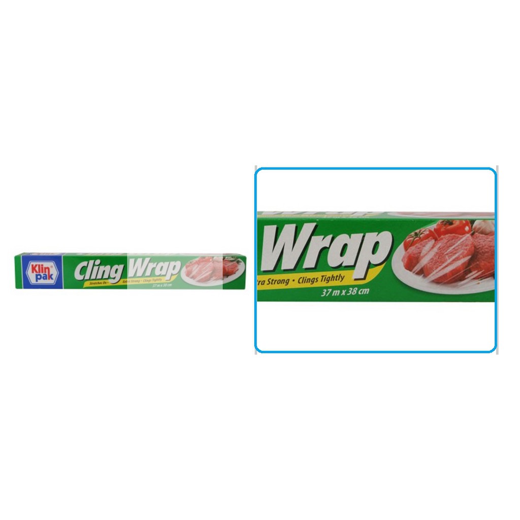 Jual KlinPak Cling Wrap Jumbo 37x38 | Plastik Pembungkus Jumbo | Shopee ...