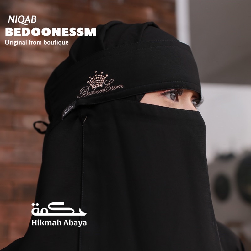 Jual Niqab Bedoon Essm ori saudi bedoonessm butik original 100% ...