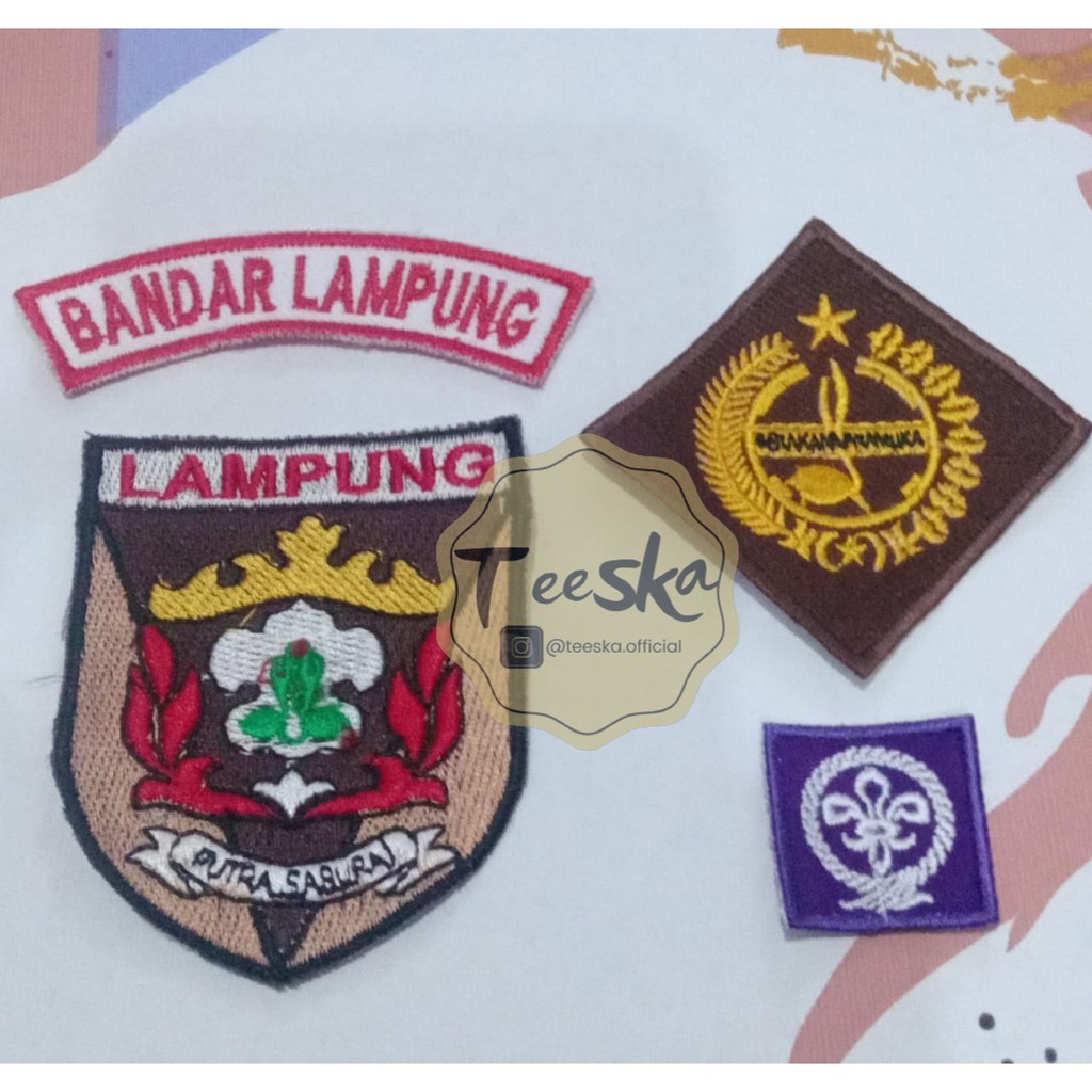 Jual Bet Lokasi Kwarcab , Logo Kwarda ,Tunas Kelapa dan Wosm Seragam ...