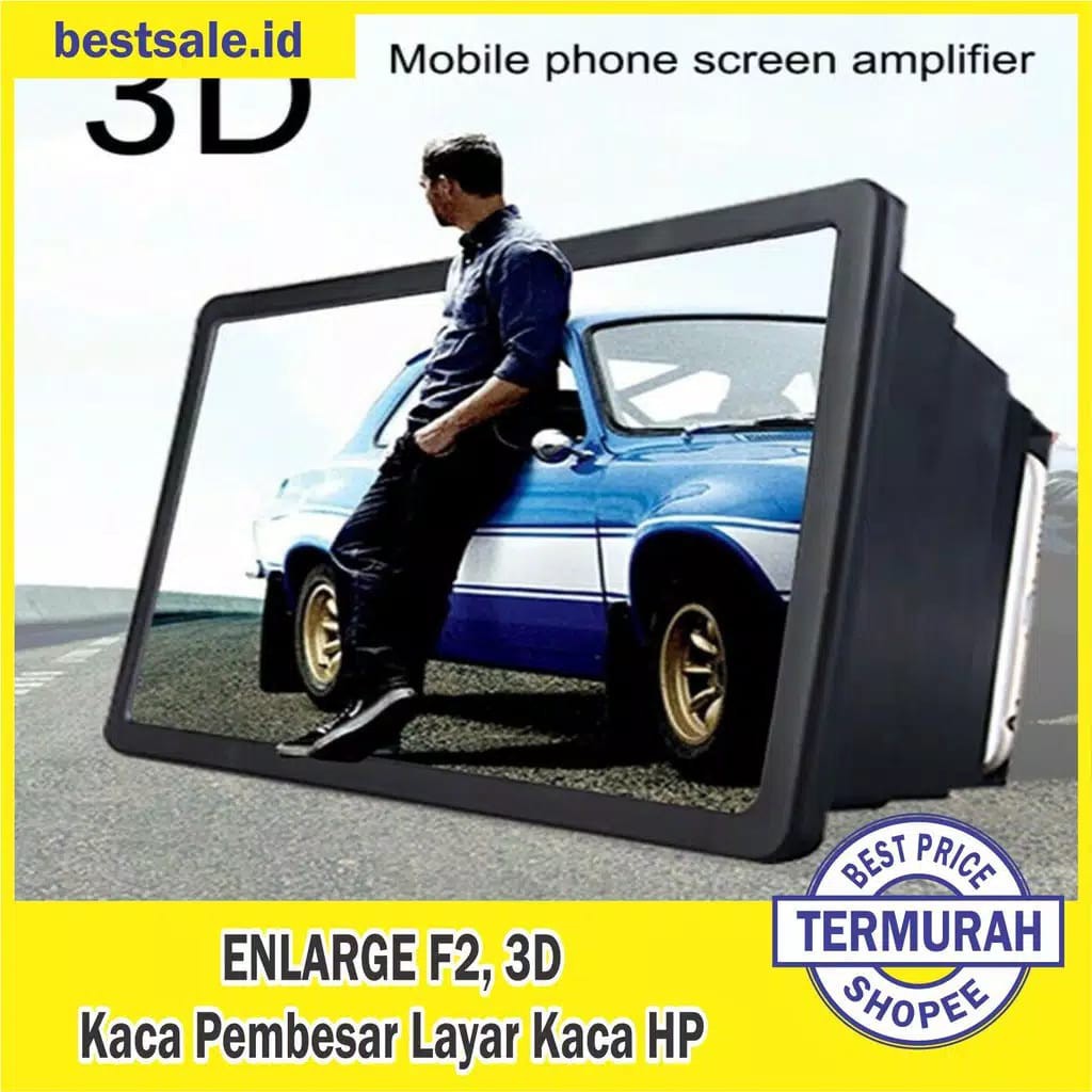 Jual Pembesar Layar HP F2 Enlarged Screen Mobile Cinema F2 | Shopee ...