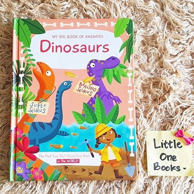 Jual My Big Book of Answers : Dinosaurs / dinosaur encyclopedia / buku ...