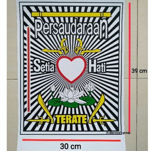 POSTER PSHT LAMBANG TERATE MURAH TERLARIS | Shopee Indonesia
