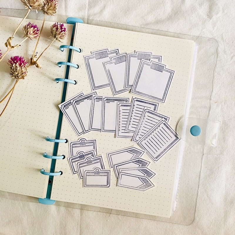 Jual Memo pads / sticker memo catatan untuk scrapbook journal | Shopee ...