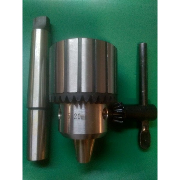 Jual KEPALA BOR SET / CHUCK DRILL 5MM-20MM ARBOR /ASBOR MT3 | Shopee ...
