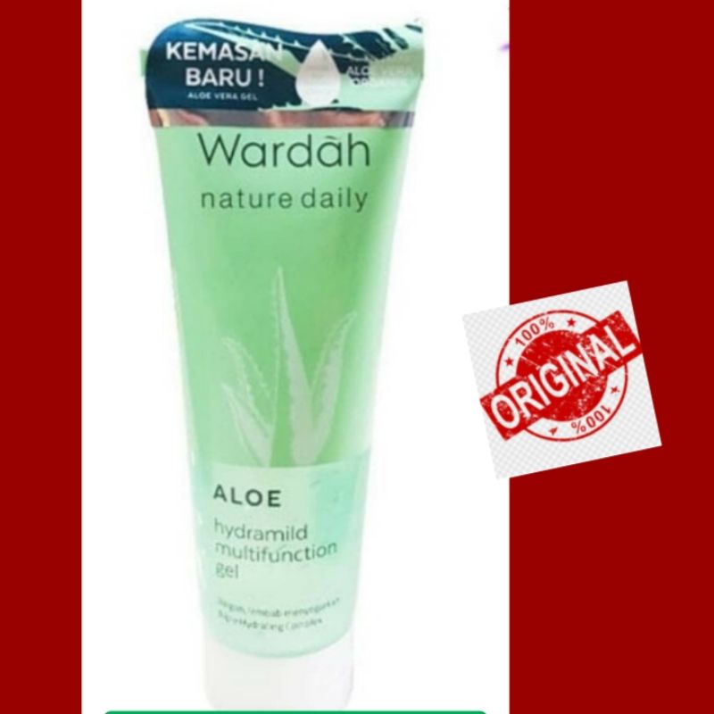 Jual Wardah Hydrating Aloe Vera Gel 100ml Original Shopee Indonesia