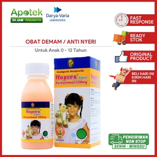 Jual Naprex Sirup Obat Demam dan Pereda Nyeri Untuk Anak | Shopee Indonesia
