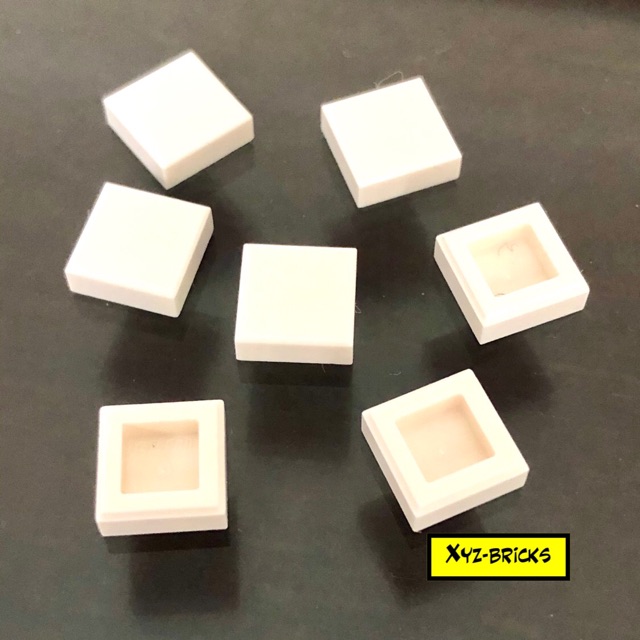 Jual LEGO PARTS 307001 - Flat Tile 1x1 White | Shopee Indonesia