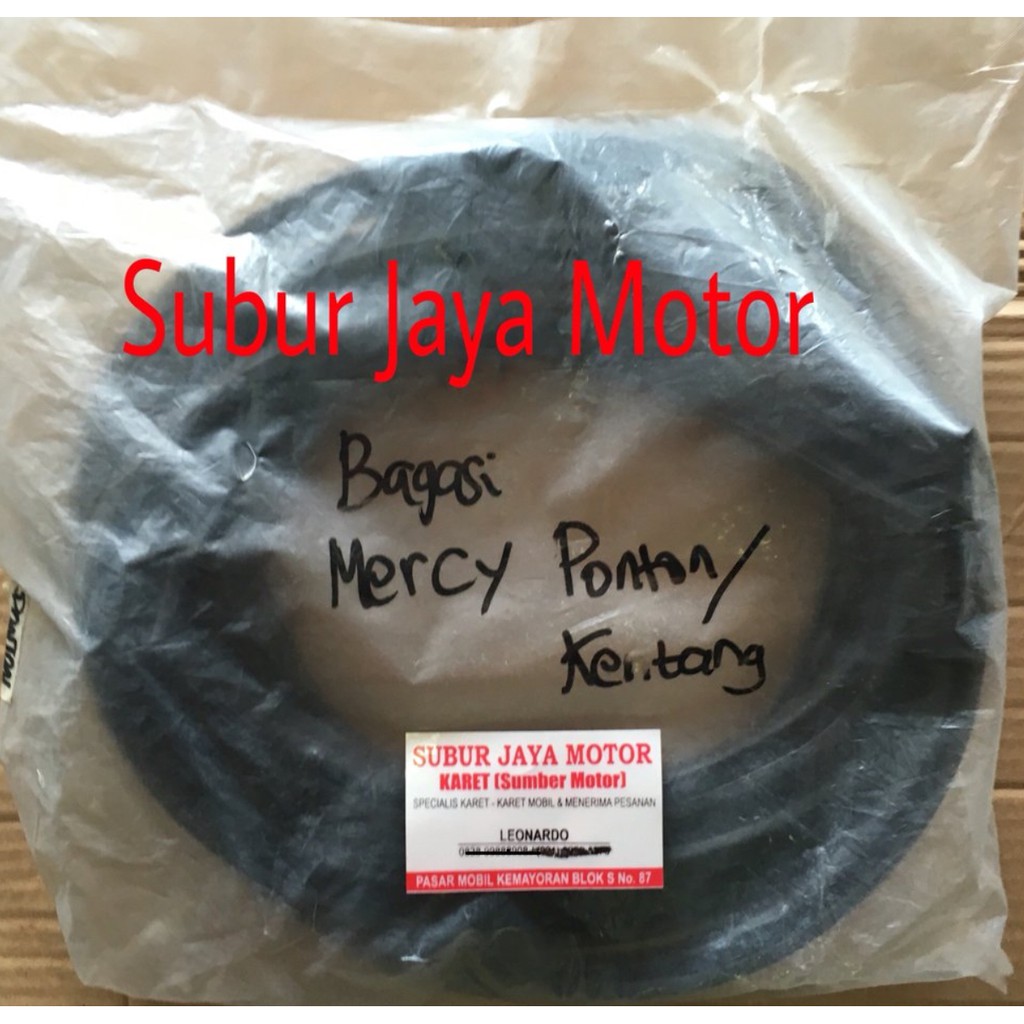 Jual Karet Bagasi Mobil - Mercedes Benz W180 / Mercy Ponton / Mercy ...
