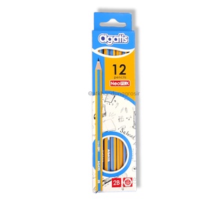Jual Pensil 2B AGATIS NEOPEX Hexagonal - Jual 1 BOX (12 PCS) Indonesia ...