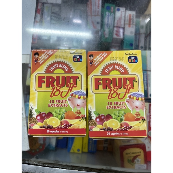Jual FRUIT 18 JR ISI 30 KAPSUL Indonesia|Shopee Indonesia