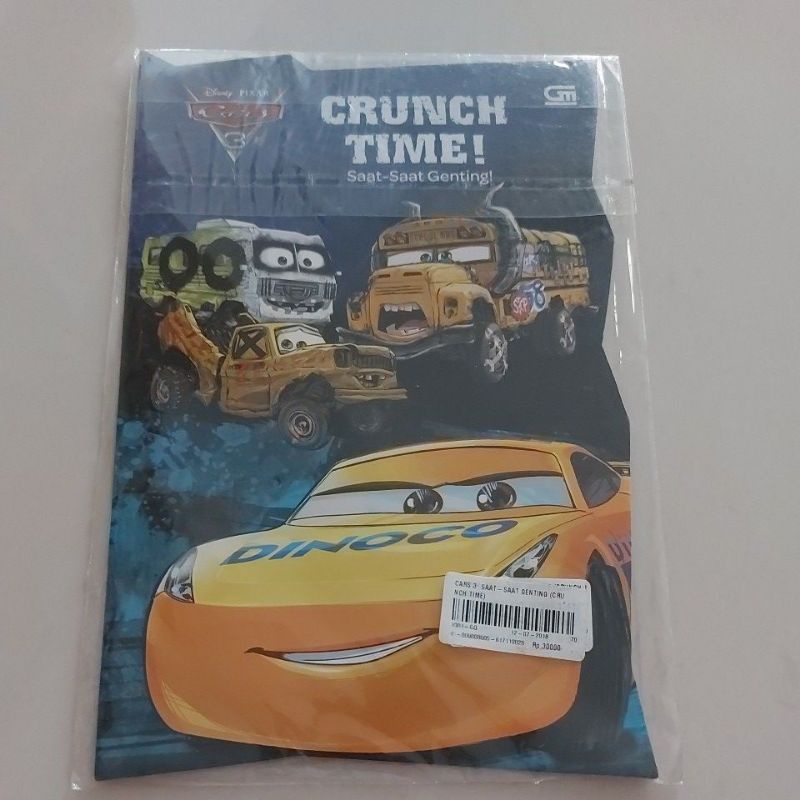 Jual Buku cerita anak Disney PIXAR Cars CRUNCH TIME ! Saat - Saat ...