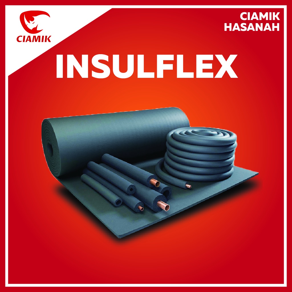 Jual Insulflex Roll Penyerap Pengembunan Pipa Tebal 1/2" , 5/8" , 3/4 ...