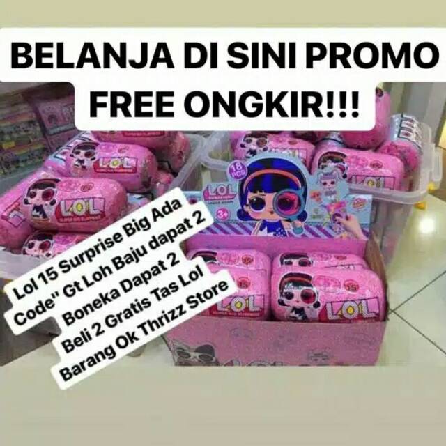 Jual LOL SURPRISE UNDER WRAPS BIG SURPRISE MAINAN LOL LOL SURPRISE BISA ...