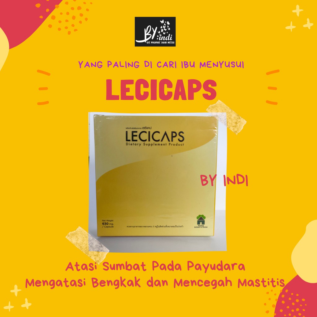 Jual LECICAPS FULL BOX SEGEL ISI 30 Indonesia|Shopee Indonesia