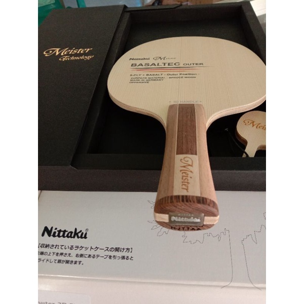 Jual Nittaku Meister Basaltec outer bet tenis meja pingpong | Shopee ...