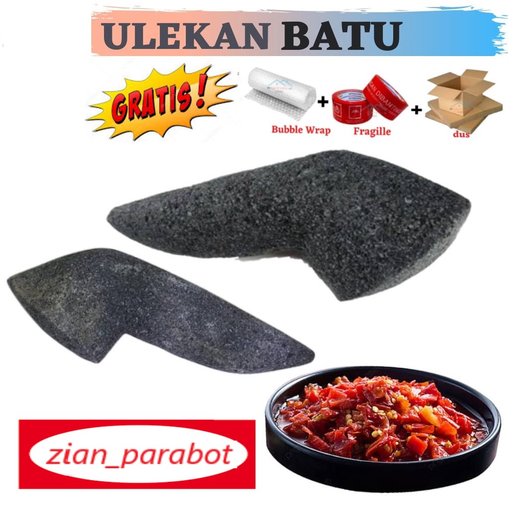 Jual Ulekan Mutu Batu Asli Untuk Cobek Coet Ulekan Batu Asli Ulekan ...