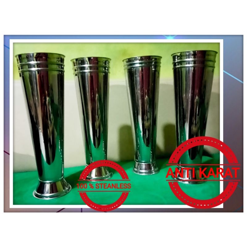 Jual Vas Bunga Stainless Langsing ( Tinggi 50cm ) | Shopee Indonesia