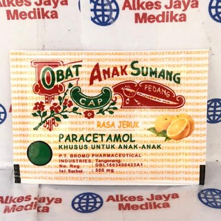 Jual Obat Anak Sumang Cap Pedang 500mg Sachet Rasa Jeruk Indonesia ...