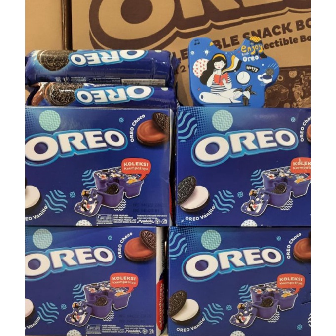 Jual OREO BOX COLLECTIBLE SNACK ISI 2 OREO DAN 1 COLLECROBLE BOX 247 ...