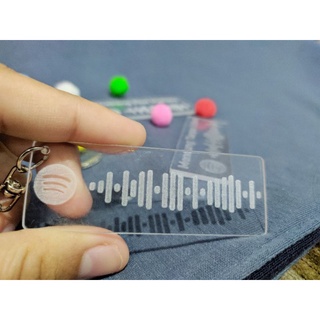 Jual Gantungan Kunci Akrilik Barcode Spotify Grafir, Spotify Stiker, QR ...