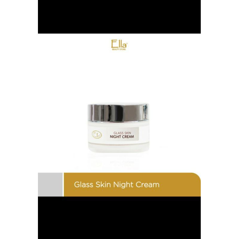 Jual Ella Cream Glass Skin Night | Shopee Indonesia