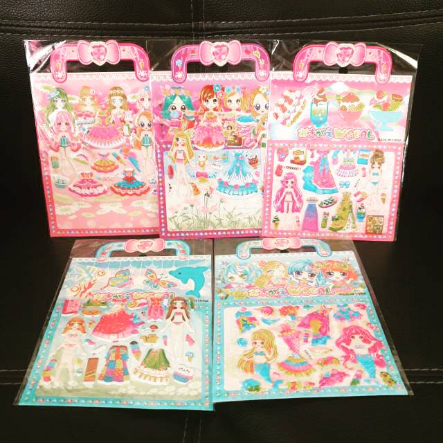 Jual STIKER TEMPEL BONEKA BONGKAR PASANG SIZE MINI ISI 5 LEMBAR ...