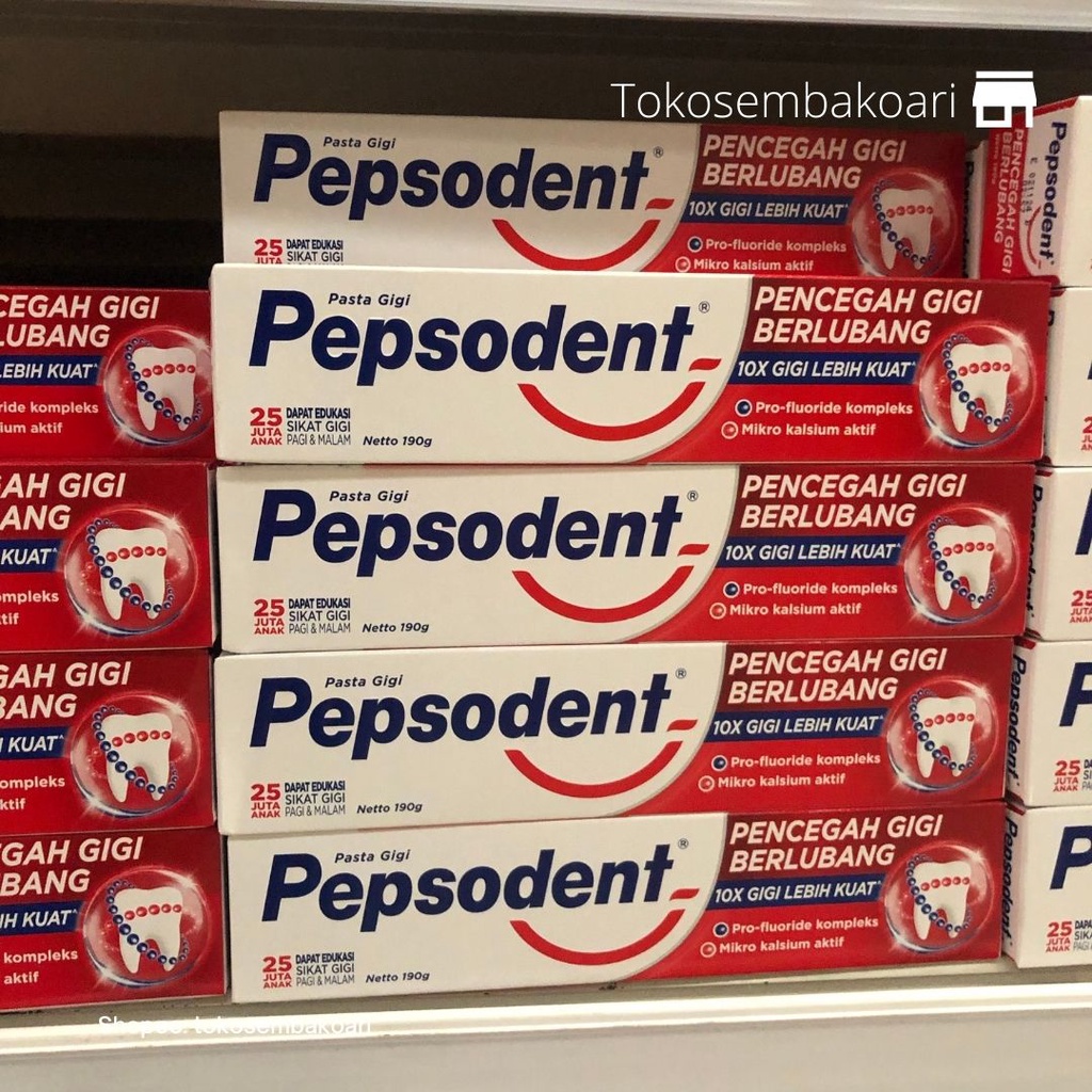 Jual Pepsodent Pasta Gigi White 190 g | Odol Pepsodent | Shopee Indonesia